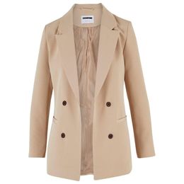 Noisy may LS BLAZER Damen Gr&ouml;&szlig;e L beige / mischfarben