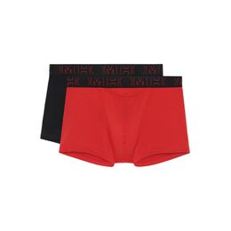 HOM Boxershorts Herren Gr&ouml;&szlig;e XXL navy / rot