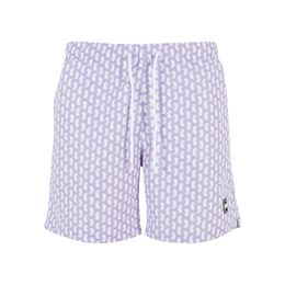 Urban Classics Badeshorts Herren Gr&ouml;&szlig;e 4XL lavendel / schwarz / wei&szlig;
