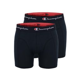 Champion Authentic Athletic Apparel Boxershorts Herren Gr&ouml;&szlig;e M marine / rot / wei&szlig;