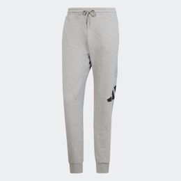 adidas Sportswear Sporthose 'ESSENTIALS BIG LOGO FRENCH TERRY' Herren Gr&ouml;&szlig;e M anthrazit / hellgrau