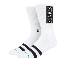 Stance Socken Damen Gr&ouml;&szlig;e 43/45 schwarz / wei&szlig;