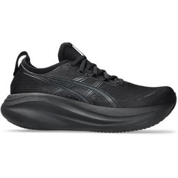 asics Gel-Nimbus 27 Laufschuhe Herren - schwarz - Gr. 45 - Polyester
