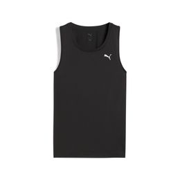 Puma Sporttop 'Tad Essential' Damen Gr&ouml;&szlig;e S schwarz / wei&szlig;