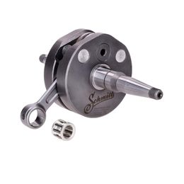 Kurbelwelle SCHMITT Dampfhammer 48mm Hub, 90mm Pleuel, 80-110ccm f&uuml;r Simson S51, S70, S83, M500, M700
