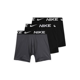 Nike Sportswear Boxershorts 'ESSENTIAL' Jungen Gr&ouml;&szlig;e 147/158 grau / schwarz / wei&szlig;