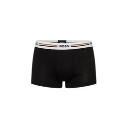 BOSS Boxershorts Herren Gr&ouml;&szlig;e S hellbraun / schwarz / wei&szlig;