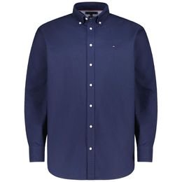 Gro&szlig;e Gr&ouml;&szlig;en Tommy Hilfiger Freizeithemd aus Baumwolle Farbe dunkelblau Gr&ouml;&szlig;e: 4XL