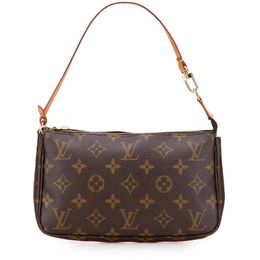 Louis Vuitton Hobo Bags - Monogram Pochette Accessoires - Gr. unisize - in Braun - f&uuml;r Damen
