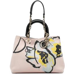Christian Dior Hobo Bags - Limited Edition Medium Canvas Floral Printed Diori - Gr. unisize - in Gold - f&uuml;r Damen