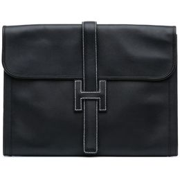 Herm&egrave;s Herm&egrave;s Clutches - Swift Jige GM - Gr. unisize - in Schwarz - f&uuml;r Damen