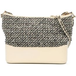 Chanel Hobo Bags - Medium Tweed and Lambskin Gabrielle Crossbody - Gr. unisize - in Blau - f&uuml;r Damen