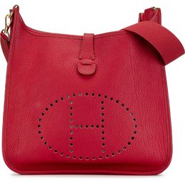 Herm&egrave;s Herm&egrave;s Hobo Bags - Clemence Evelyne I 33 - Gr. unisize - in Rot - f&uuml;r Damen