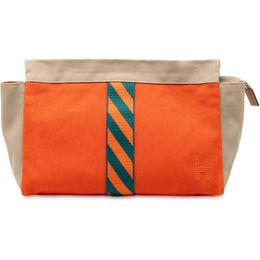 Herm&egrave;s Herm&egrave;s Clutches - Canvas Jimetou Jumping Case - Gr. unisize - in Orange - f&uuml;r Damen