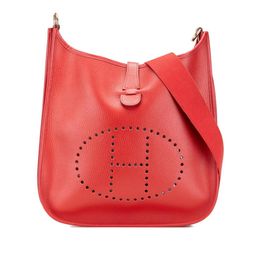 Herm&egrave;s Herm&egrave;s Hobo Bags - Clemence Evelyne I 33 - Gr. unisize - in Rot - f&uuml;r Damen