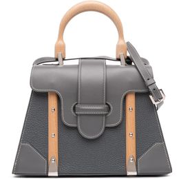 GOYARD Hobo Bags - Leather Saigon Structured MM - Gr. unisize - in Grau - f&uuml;r Damen