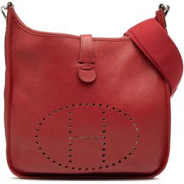 Herm&egrave;s Herm&egrave;s Hobo Bags - Togo Evelyne III 33 - Gr. unisize - in Rot - f&uuml;r Damen