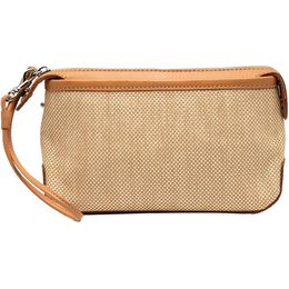 Burberry Clutches - Canvas Wristlet Clutch - Gr. unisize - in Braun - f&uuml;r Damen