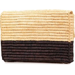 Balenciaga Clutches - Motocross Classic Envelope Giant 12 Raffia Clutch - Gr. unisize - in Braun - f&uuml;r Damen