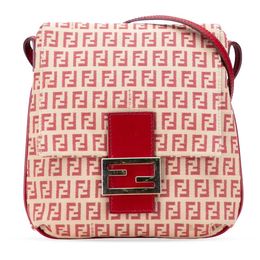 Fendi Hobo Bags - Zucchino Canvas Flap Crossbody - Gr. unisize - in Braun - f&uuml;r Damen