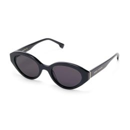 Isabel Bernard Sonnenbrille - La Villette Rosaire oval sunglasses with black len - Gr. unisize - in Schwarz - f&uuml;r Damen