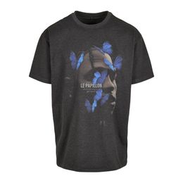 MT Upscale T-Shirt 'Le Pappilon' Herren Gr&ouml;&szlig;e M blau / anthrazit / hellgrau