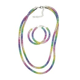 Collezione Alessandro Jewelry Set 'Rainbow' female Mixed colors size One Size