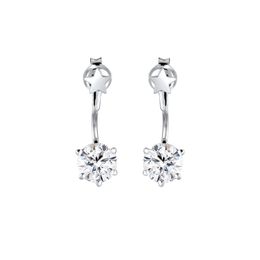 Elli Ohrringe 'Double Studs' Damen Gr&ouml;&szlig;e One Size silber