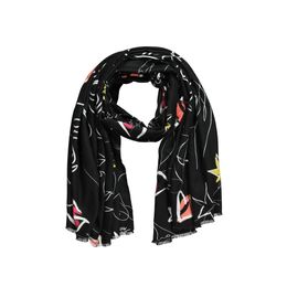 JP1880 Scarf male Black size L-XL
