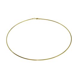 Schmuckador Necklace 'Halsreif Omega' female Gold size 42 - 47