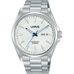 Lorus Analoguhr Herren Gr&ouml;&szlig;e One Size silber / wei&szlig;