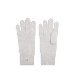 Tommy Hilfiger Fingerhandschuhe 'Chic' Damen Gr&ouml;&szlig;e XS/XL hellgrau
