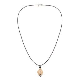 Kuzzoi Necklace 'Schildkr&ouml;te' male Black size 50