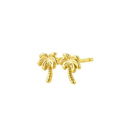 Hey Happiness Earrings 'Palm Tree' female Gold size One Size