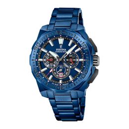 Festina Analog Watch 'Chrono Bike' male Blue size One Size
