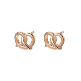 Hey Happiness Ohrringe 'Pretzel Delight' Damen Gr&ouml;&szlig;e One Size rosegold