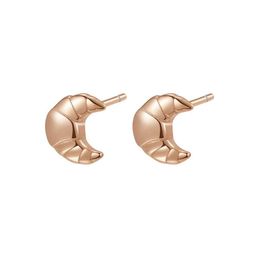 Hey Happiness Ohrringe 'Croissant' Damen Gr&ouml;&szlig;e One Size rosegold