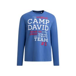 CAMP DAVID Shirt male Blue size L