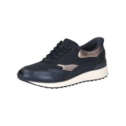 Caprice Sneaker Damen Gr&ouml;&szlig;e 39 marine / gold