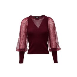 Salsa Jeans Pullover Damen Gr&ouml;&szlig;e S weinrot