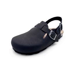 THIES Clogs 'THIES 1856 Eco Bio Backstrap Clog' female Grey size 46