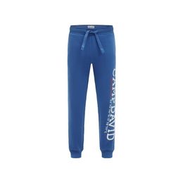 CAMP DAVID Hose Herren Gr&ouml;&szlig;e 31/32 blau / wei&szlig;