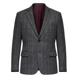 Ombre Suit Jacket male Grey size L