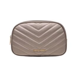 Carlo Colucci Toiletry Bag 'Doga' female Bronze size One Size