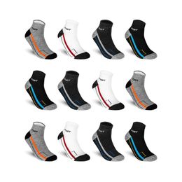 TEXEMP F&uuml;&szlig;linge 'TEXEMP Sneaker Socken' Damen Gr&ouml;&szlig;e 43/46 bunt