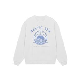 F4NT4STIC Sweatshirt 'Baltic Sea Knut und Jan' male White size S