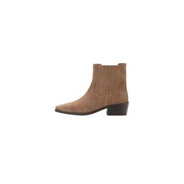 MANGO TEEN Stiefel 'Miuca' Damen Gr&ouml;&szlig;e 41 hellbraun Winterschuhe