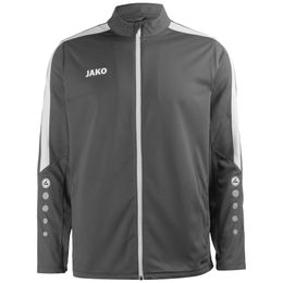 Jako Trainingsjacke 'Power' Jungen Gr&ouml;&szlig;e 4XL dunkelgrau / offwhite