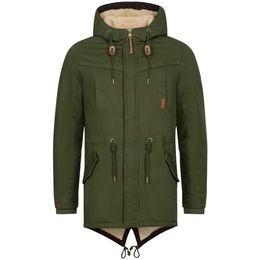 Alessandro Salvarini Winter Parka male Green size M