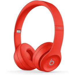 Beats Electronics Beats Solo3 Kopfh&ouml;rer verdrahtet + kabellos mit Mikrofon - Rot